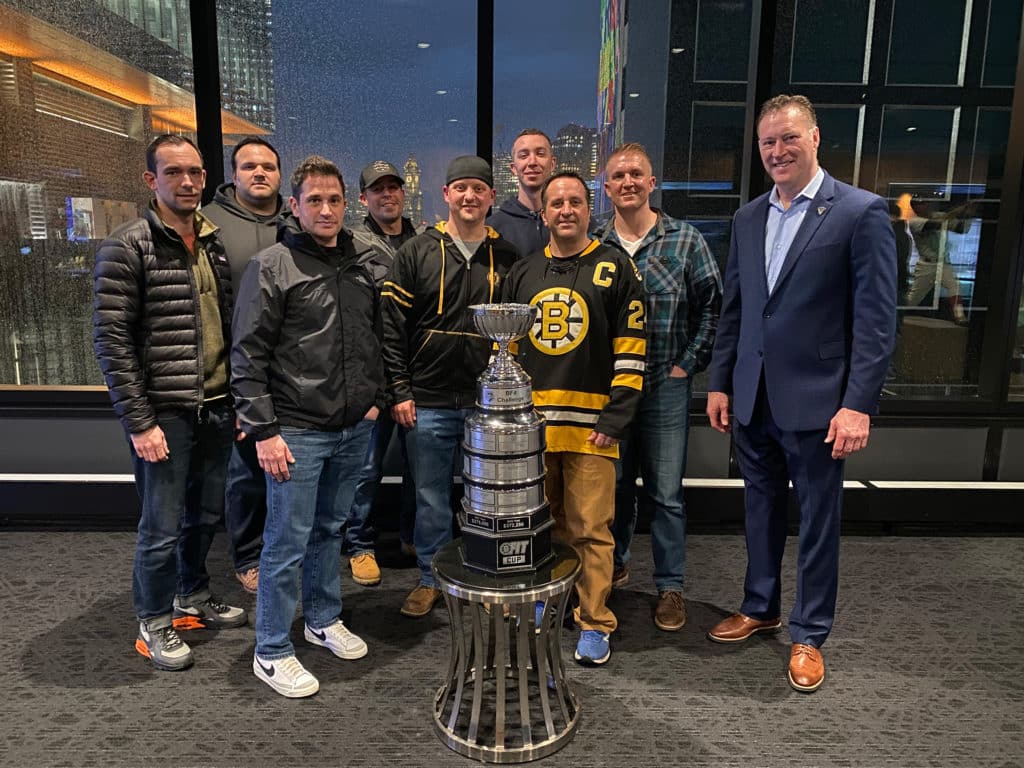Gloucester Fire Department Members Participating in Boston Bruins BFit ...